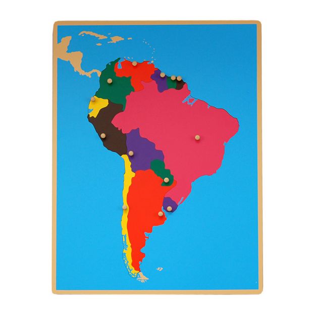 Puzzle Map Of South America – Monte Lion
